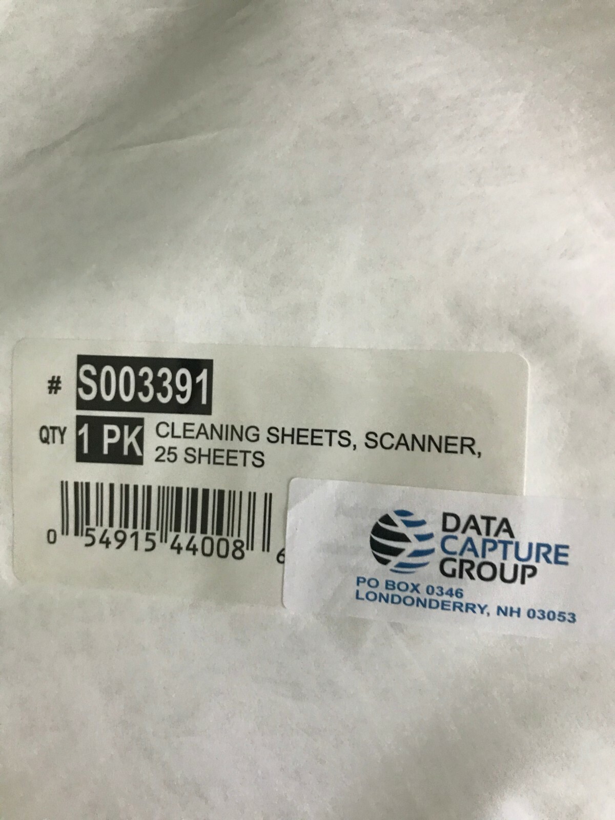 S003391 Scanner Cleaning Sheets (25 Pack) - Kodak and Bell+Howell 9000 ...