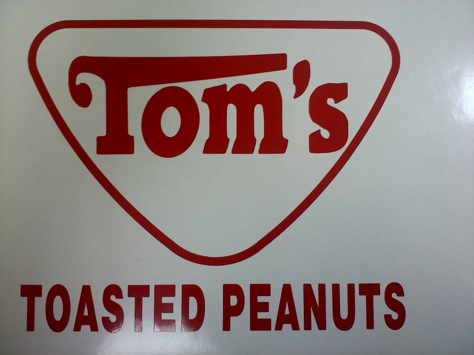 Tom's Toasted Peanuts decal | eBay