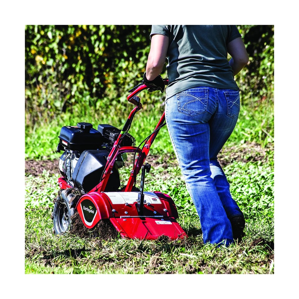EARTHQUAKE Victory Rear Tine Tiller, Powerful 209cc 4-Cycle Viper ...