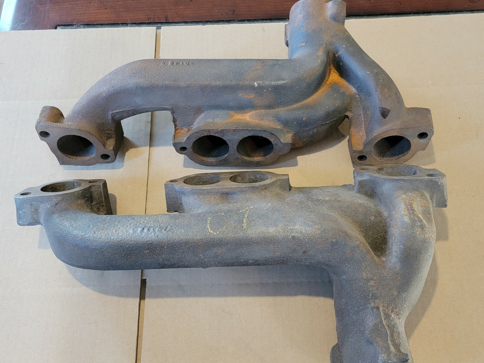 NOS GM 1969 Pontiac GTO Judge Ram Air IV Exhaust Manifolds 9794095 ...