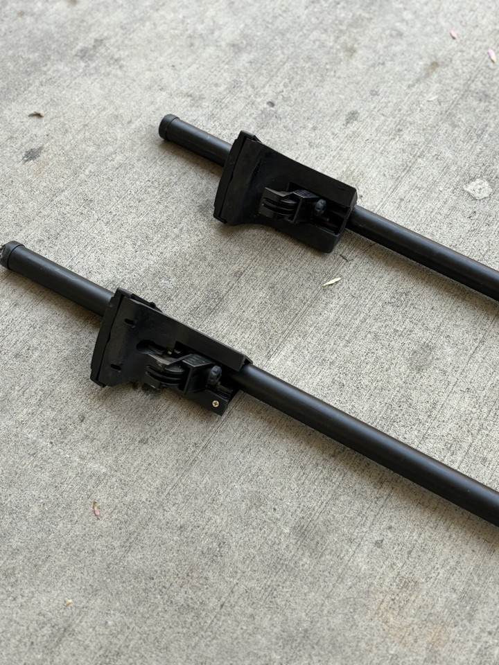 Yakima RailGrab Kit with pair Of Yakima RoundBar Crossbars | eBay