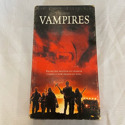 Vampires VHS Horror John Carpenter James Woods Daniel Baldwin Sheryl ...