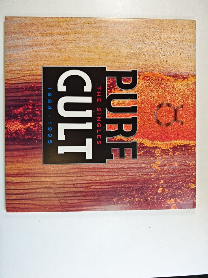 The Cult Pure Cult The Singles 1984 -1995 LP Album vinyl record 2 x ...