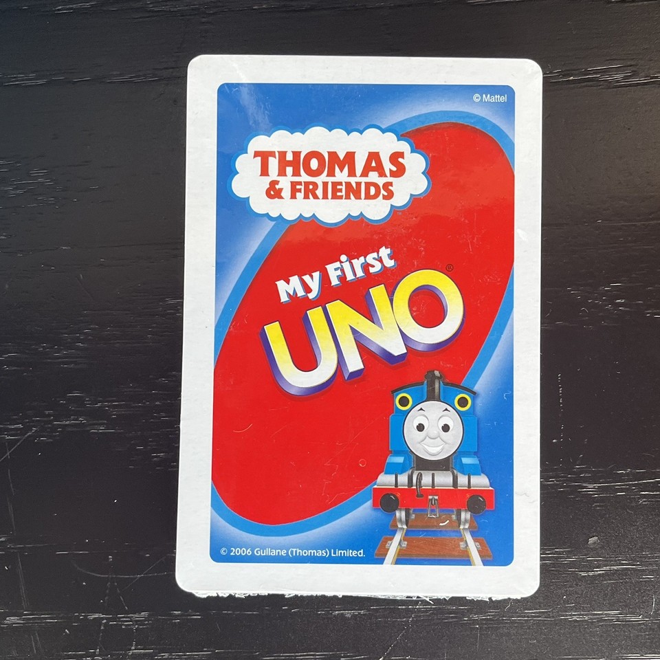 2006 Thomas And Friends My First Uno Game With Case Cards Sealed King ...