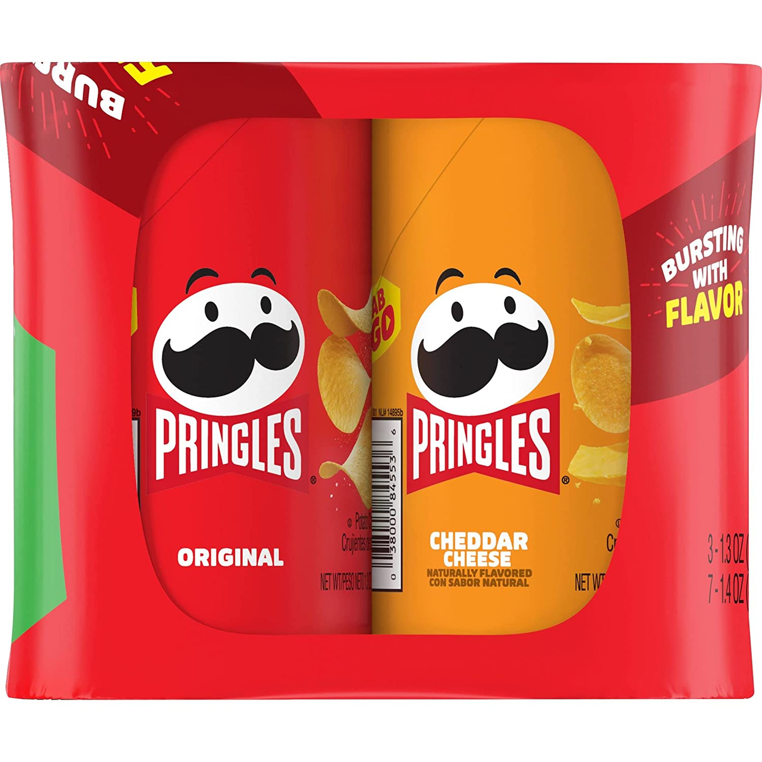 Pringles Potato Crisps Chips, Lunch Snacks, Office and Kids Snacks ...