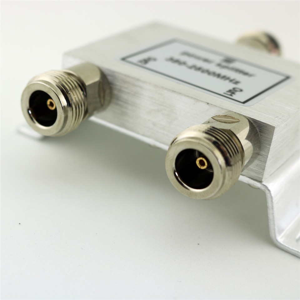 1x RF Coaxial Power N 2-Way Splitter Divider Combiner 380-2500MHz ...