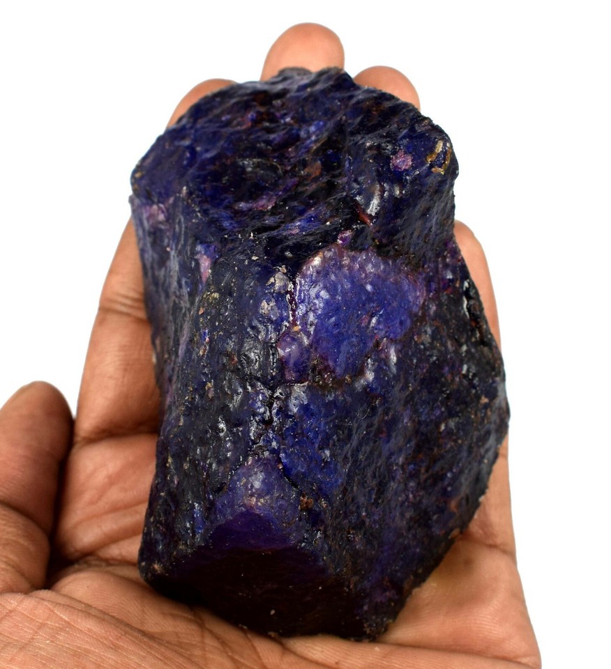 Ebay Natural African Blue Sapphire Gemstone Rough 1592 Ct Certified ...