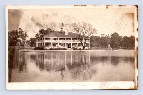 Lake Latonka Boat House? Jackson Center Pennsylvania RPPC Mercer Co ...