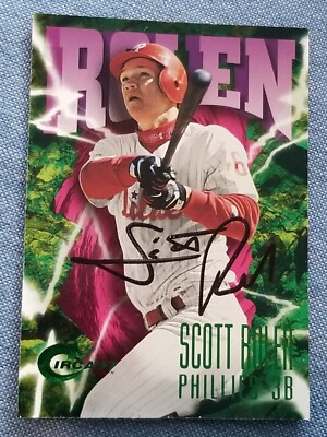 1997 Scott Rolen Circa 97 Autographed Green Print Rare | eBay