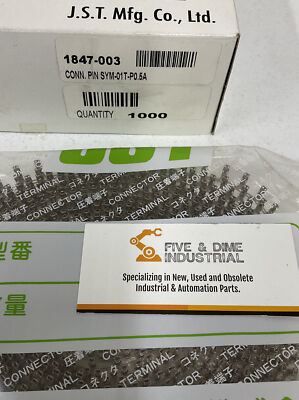 Jst 1847-003 SYM-01T-P0.5A Reel 26-20 Awg Tin Crimp Socket 1000 Pieces ...