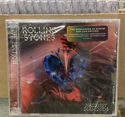 Rolling Stones- Hackney Diamonds (2-CD Set) Live Edition (BRAND NEW ...