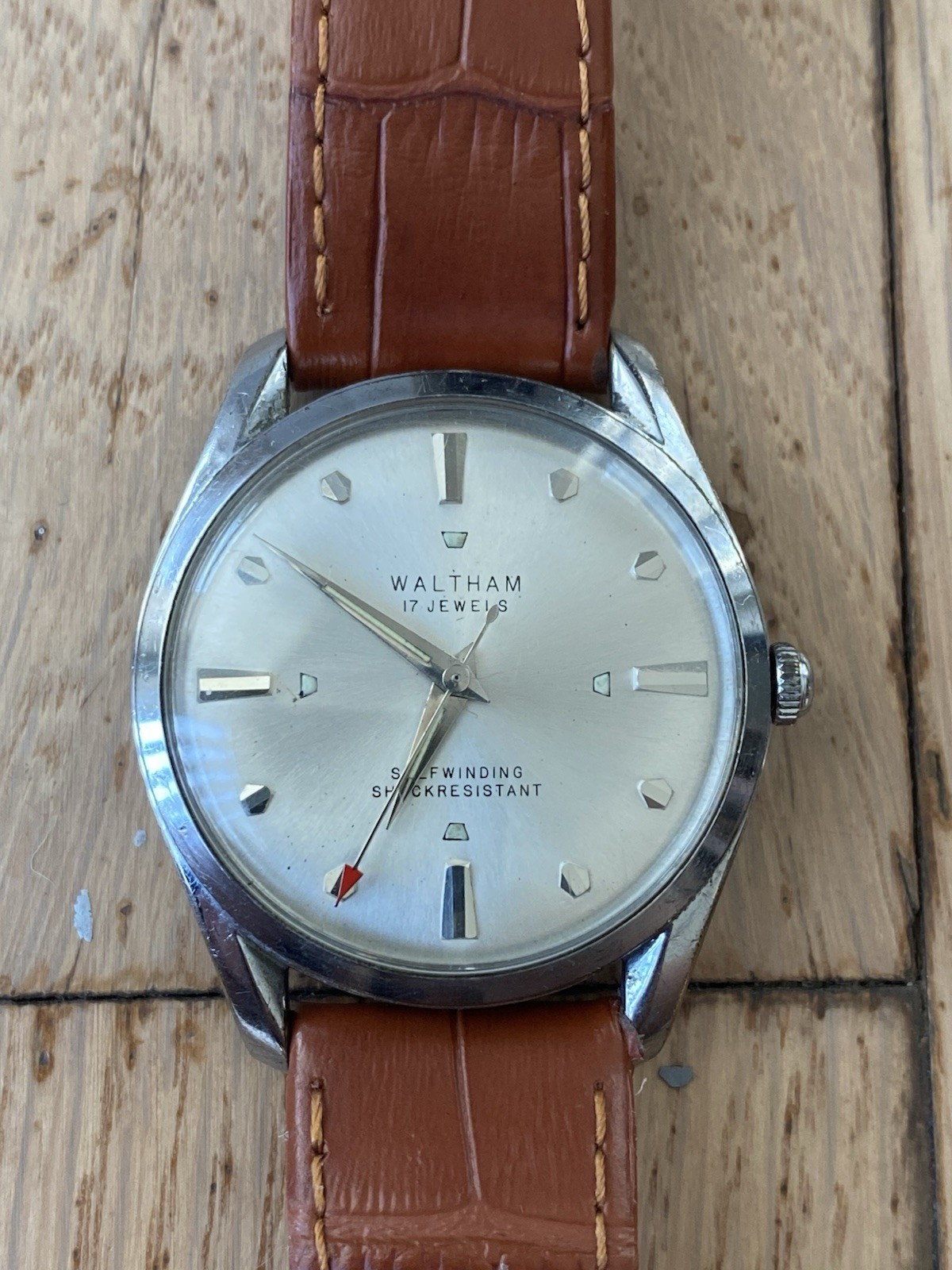 Vintage Waltham Automatic Watch Red Arrow | eBay