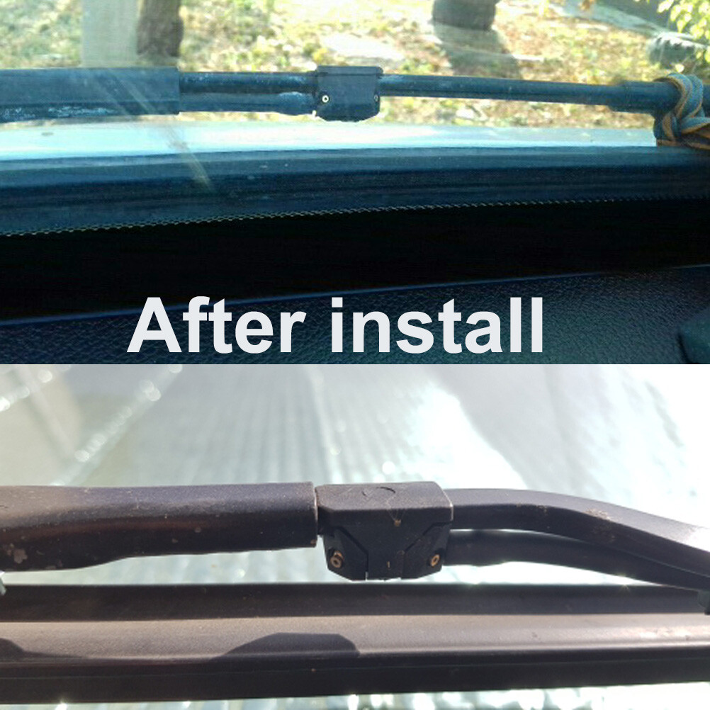 Pair Car Universal Windshield Washer Wiper Sprayer Nozzle Front Window ...