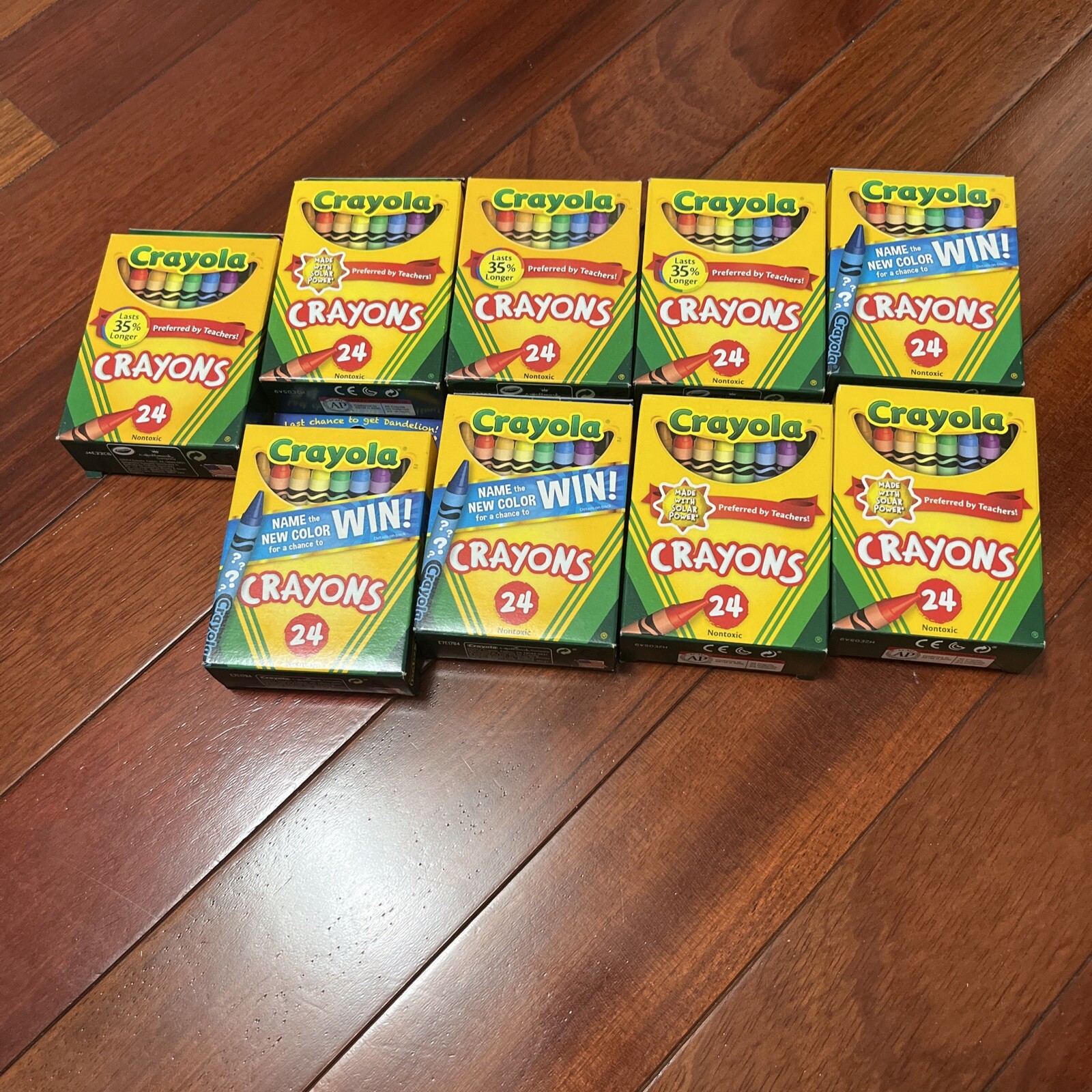 Crayola Crayons 24 Pack - Lot of 9 | eBay