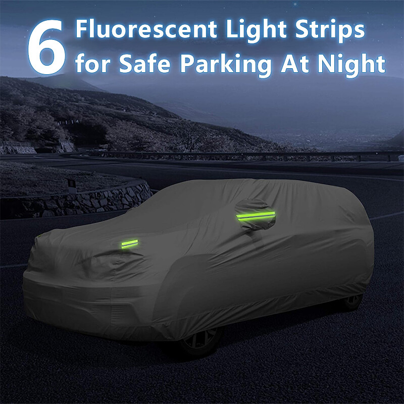 New Car Cover Waterproof All Weather for car, Full car Cover Rain Sun ...