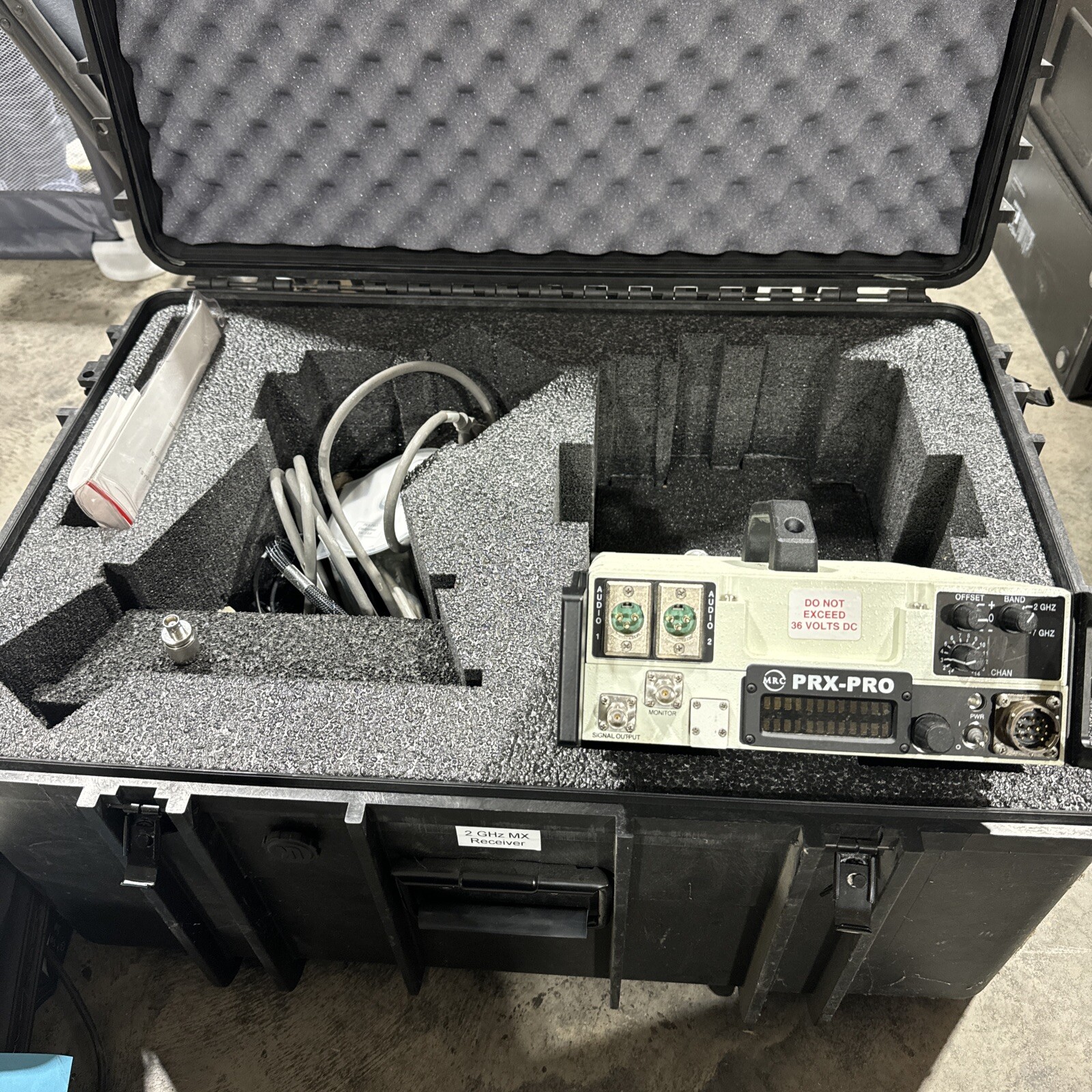 MRC PRX–PRO Receiver Unit FM Video & Audio - MPEG & COFDM 1.9-2.5 Ghz ...