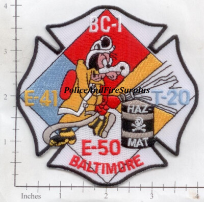 Maryland - Baltimore City Engine 41 Engine 50 Truck 20 Batt 1 MD Fire ...
