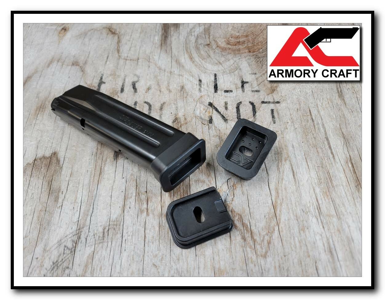 ARMORY CRAFT Sig Sauer P320 9mm / .40 S&W Plus-0 Magazine Base Plate ...