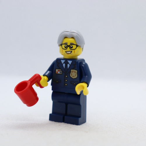 Police Chief Percival Wheeler 60246 60316 City LEGO Minifigure Figure ...