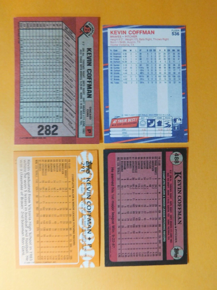 Kevin Coffman 4 Card Lot | eBay