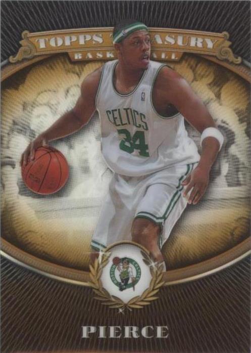 2008-09 Topps Treasury - Paul Pierce #34 Bronze Refractor /999 for sale ...