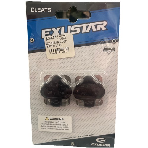 Exustar SPD Pedals Cleats Exustar C03F Multi-Release | eBay