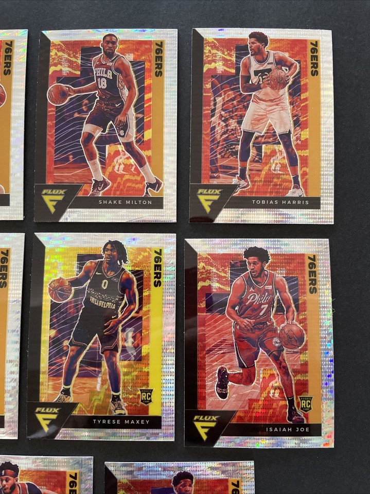 Philadelphia 76ers 2020-21 Panini Flux NBA Basketball Team Card Set | eBay