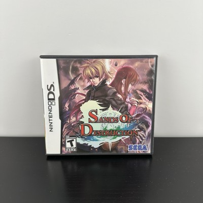 Sands of Destruction Nintendo DS NO GAME Replacement Case + Manual Only ...