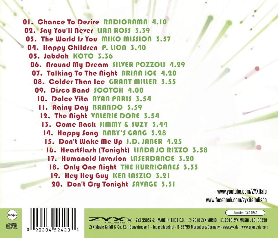 Various Artists Italo Disco Heroes (CD) 90204524204| eBay