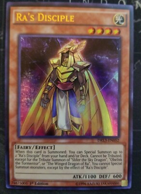 Ra's Disciple DRL3-EN052 Ultra Rare 1st Edition Yugioh NM | eBay