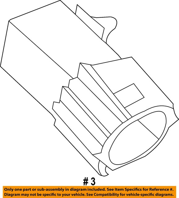 Nissan OEM Outside Air Ambient Temperature Sensor 277223VA0A for sale ...