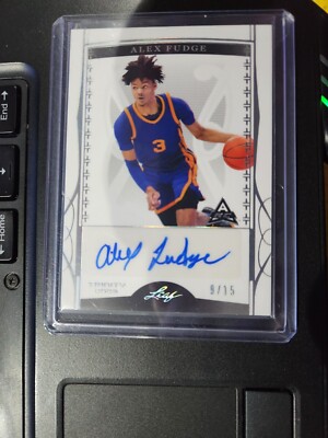 2023 Leaf Trinity Alex Fudge (Florida/LSU) RC Auto 9/15! | eBay