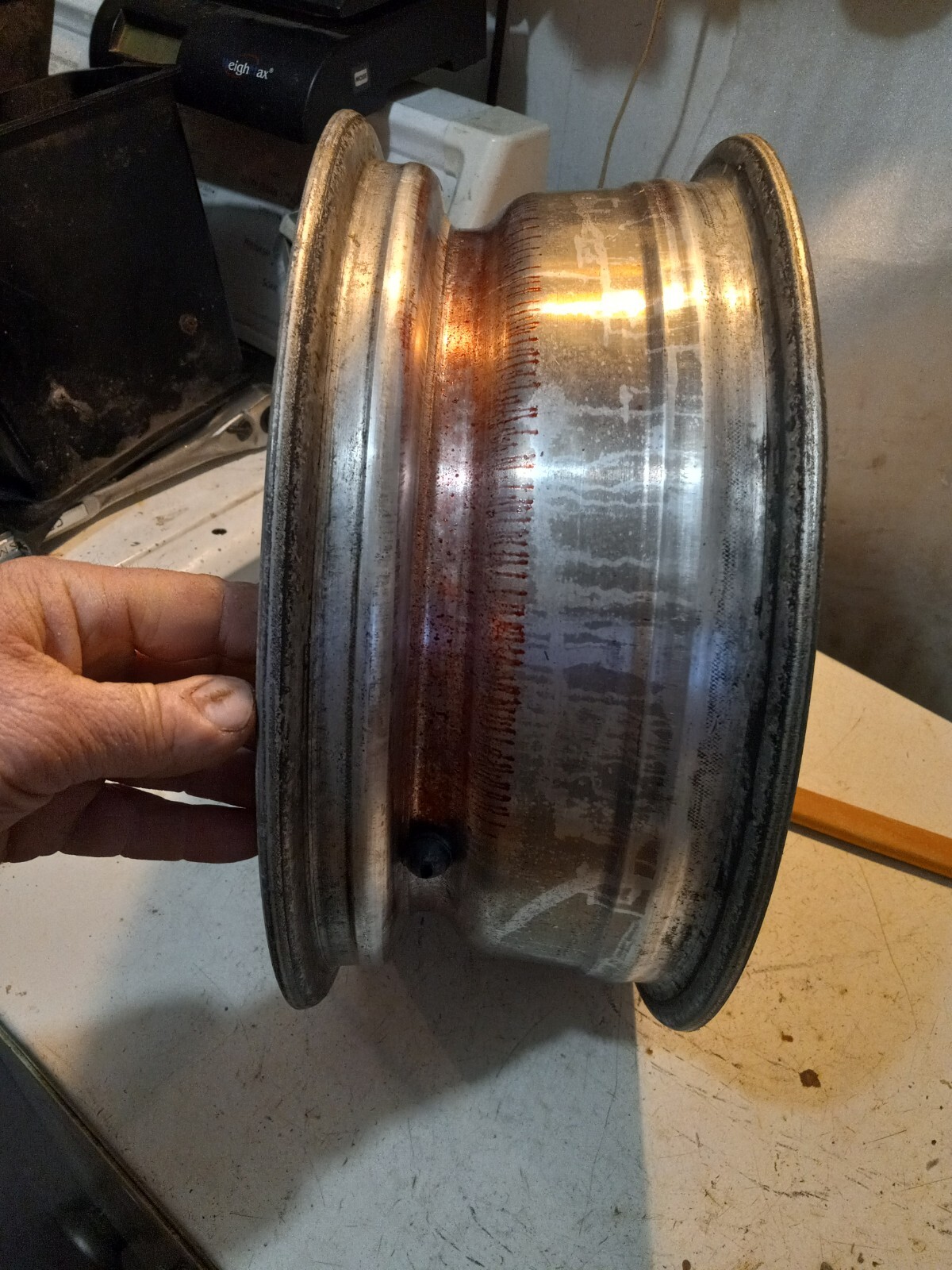 Four 1974-1978 Datsun 240Z-280Z? 14X5.5 Aluminum Slot Mag? Wheel Rims ...
