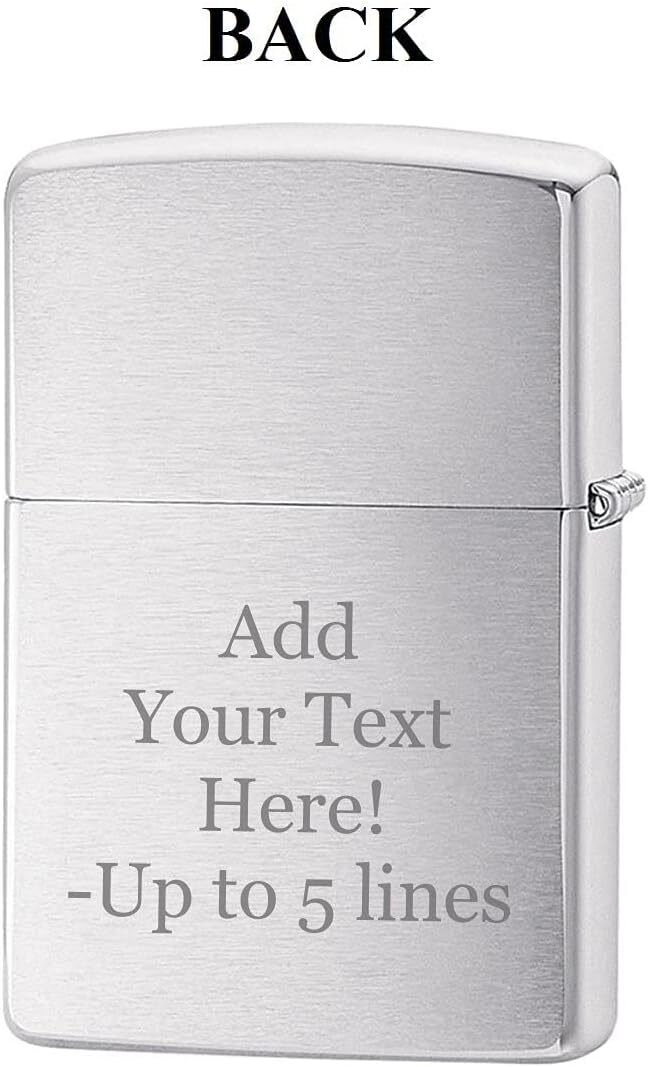 Zippo Lighter- Personalized Message Engrave Zodiac Astrological Sign ...