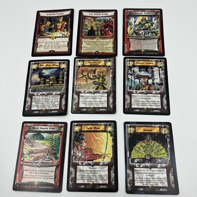 Legend Of The Five Rings L5r Ccg Lot Of 9 Cards S1 Lot 2 | eBay