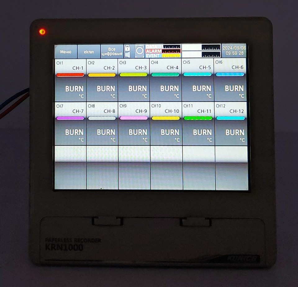 Konics KRN1000-1201-0S Paperless Recorder | eBay