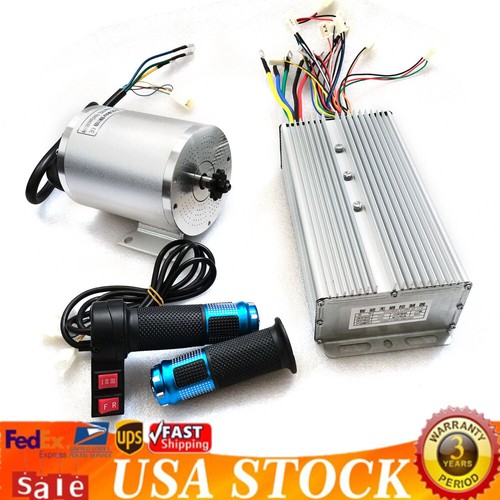 3000W 72V Electric Brushless DC Motor Controller Kit Fit E-Bike Scooter ...