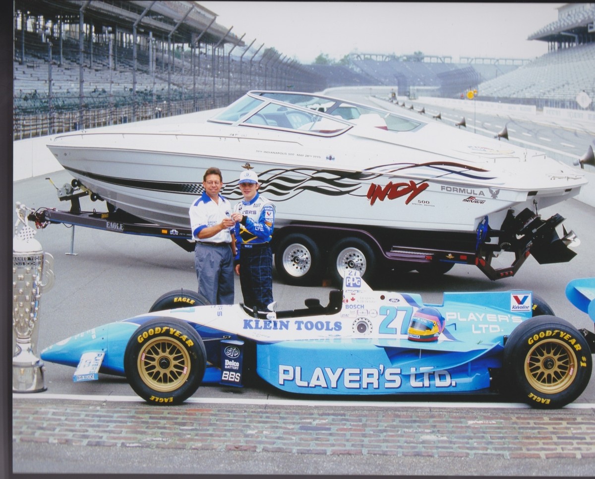Jacques Villeneuve Indy 500 Winner Race Cars Sport F1