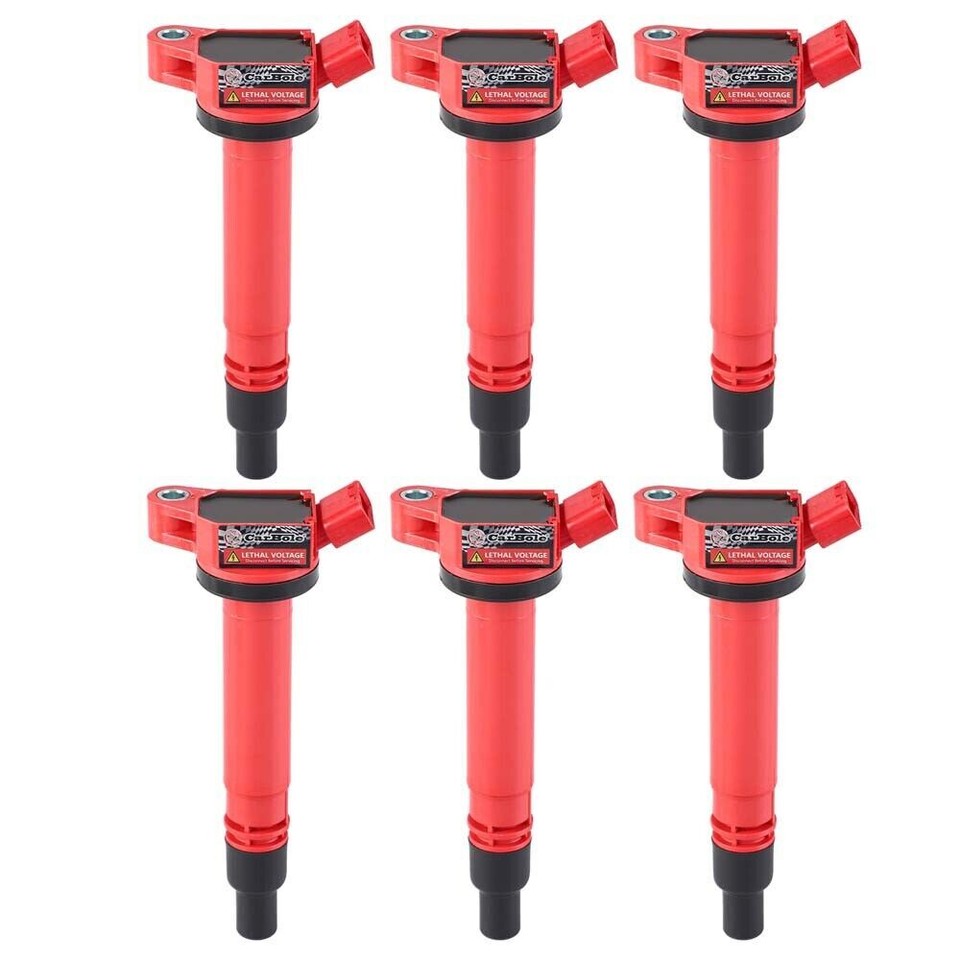 6x Ignition Coil 673-1309 90919-02250 90919-A2005 For Toyota Sequoia ...