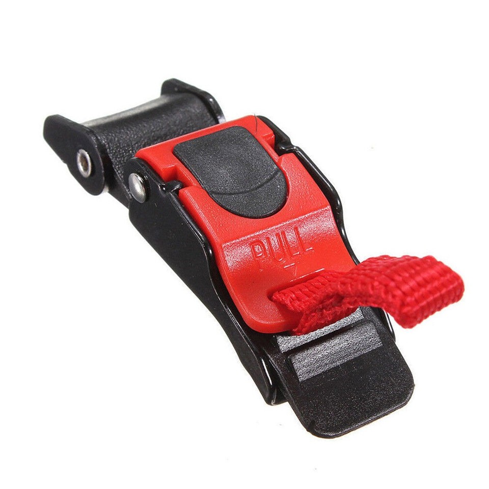 3Set Motorcycle Bike Helmet Chin Strap Safety Buckle Clip Quick Release ...
