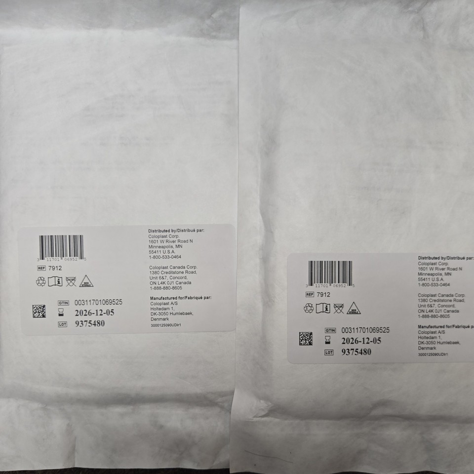 Coloplast InterDry Sheets 2-Pack 10"x 36" Antimicrobial Silver 7912 | eBay