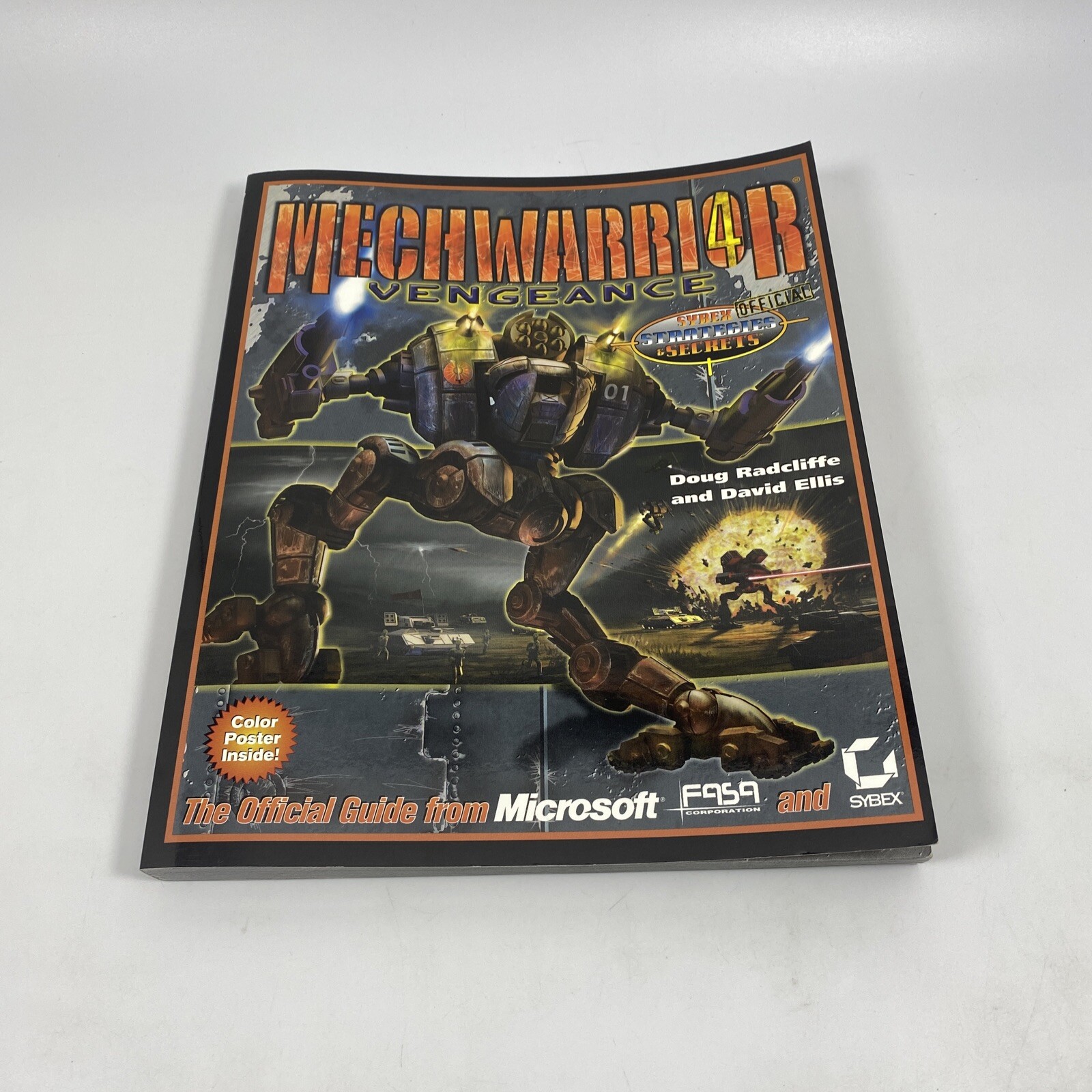 2000 MechWarrior 4 Mech Warrior Vengeance Sybex Strategy Guide Secrets ...
