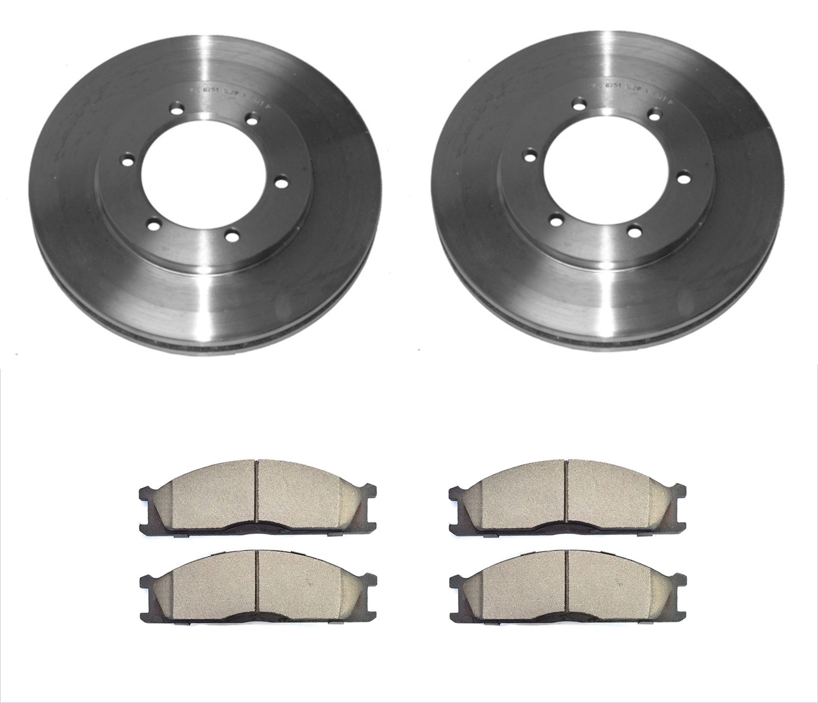 For Rear Wheel Drive Only 2.4L Eng. Only Nissan Frontier Front Brake ...