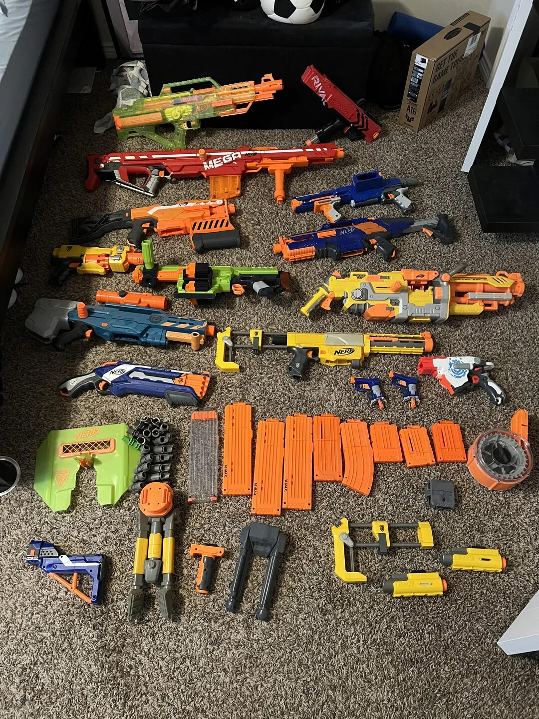 Nerf haul, nerf stampede, nerf rapid strike, nerf centurion, nerf vulcan, | eBay