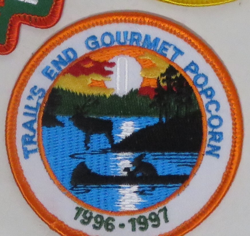 Boy Scouts America 1996-1997 Trails End Gourmet Popcorn Patch BSA | eBay