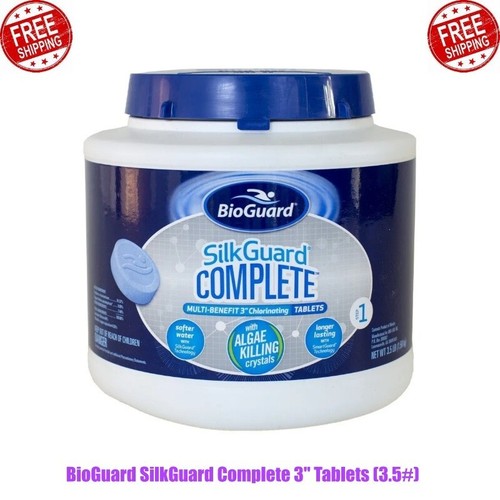 BioGuard SilkGuard Complete 3" Tablets (3.5#) | eBay