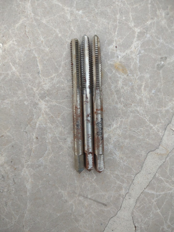 GTD Greenfield Hand Taps Set Carbon Steel Vintage 8-32 NC | eBay