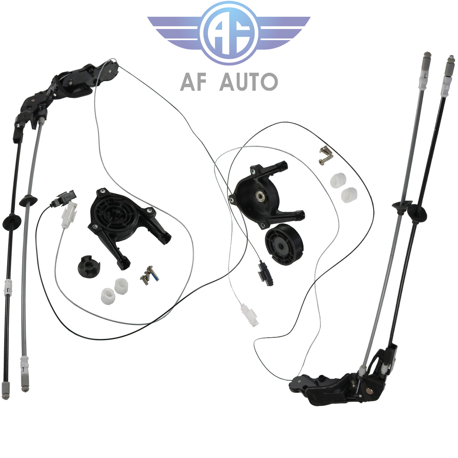 2pcs For 2004-2010 Toyota Sienna Power Sliding Door Cable w/o Motor ...