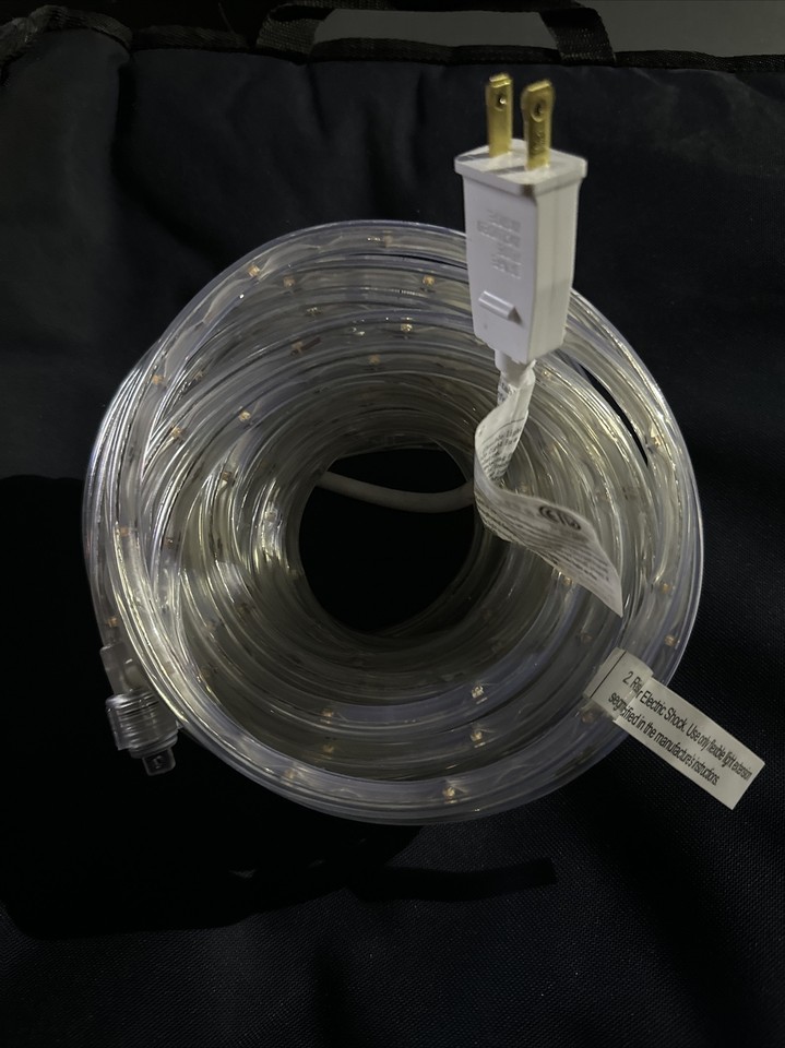 16 ft Heavy Duty LED Rope Light Kits Connectable Indoor Outdoor Tube ...