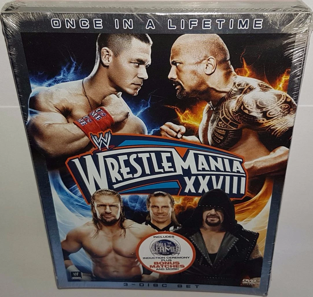 John Cena And The Rock Wrestlemania Xxviii Poster 54 Off